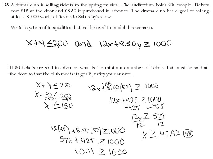 Answers to Algebra 1 Video Notes Quiz Questions – AlgebraVideoTutor.com